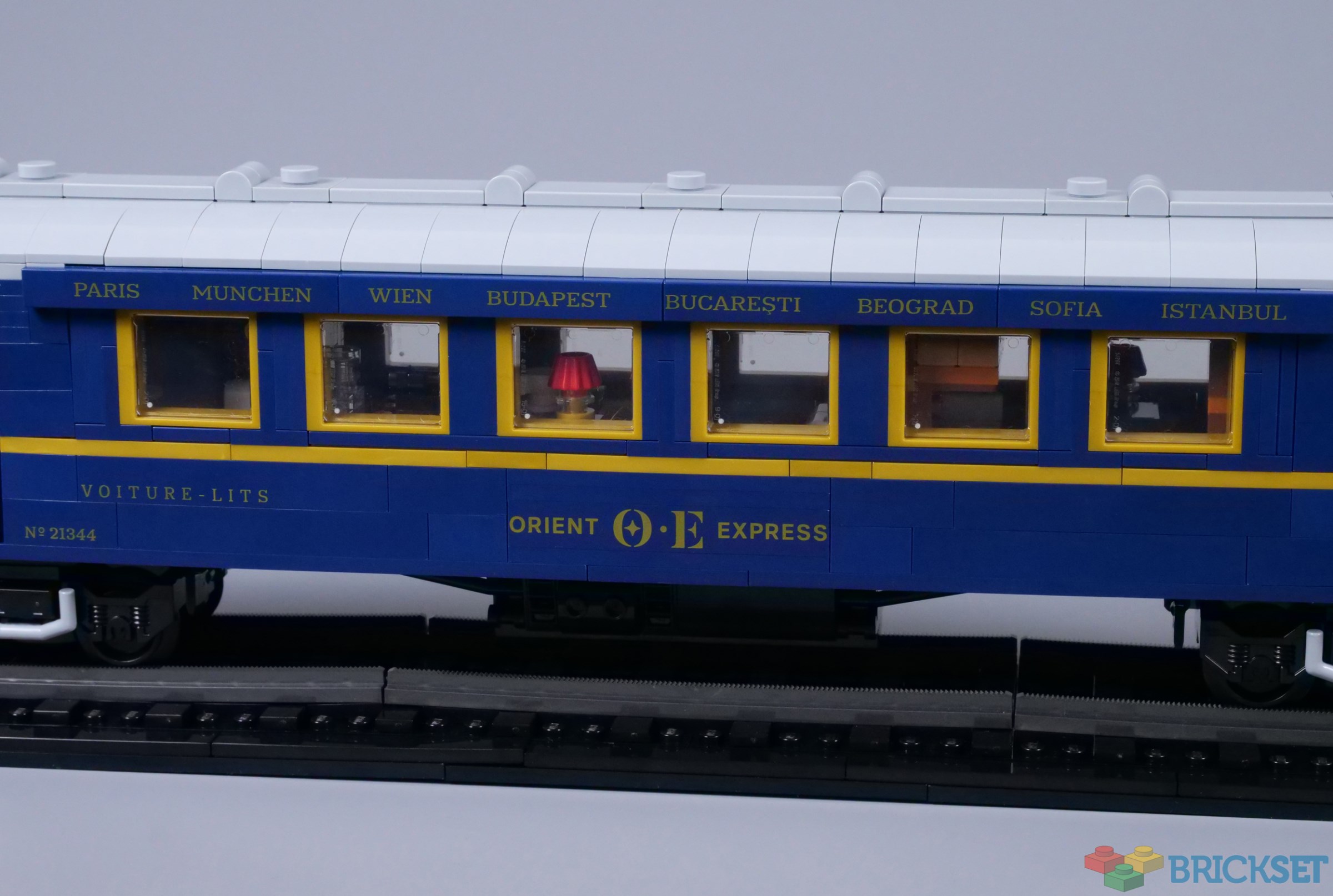 LEGO Ideas 21344 The Orient Express Train review | Brickset